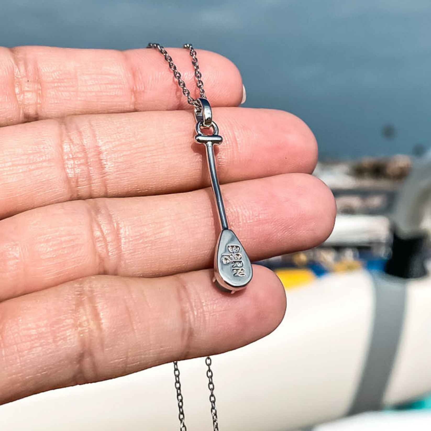 Outrigger Canoe Paddle Necklace | Paddling Jewelry | Gift for Paddlers ...